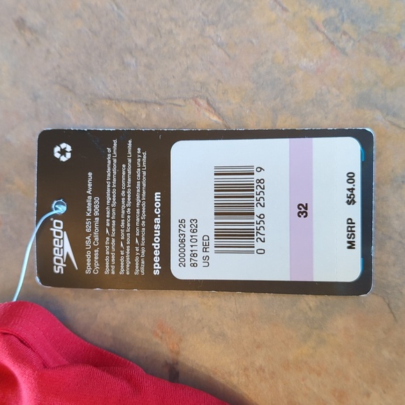 Speedo | Swim | Speedo Lifeguard Red One Piece Swimsuit With Keyhole ...